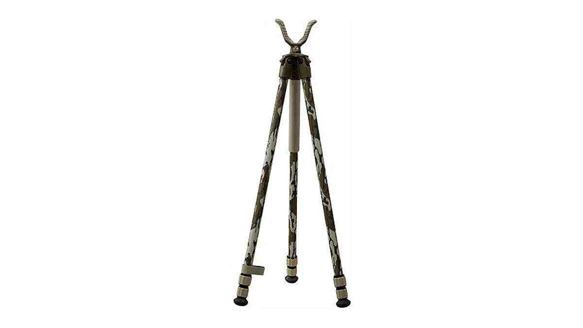BOG Camo DeadShot Tripod Mossy Oak Bottomland - Brownells UK