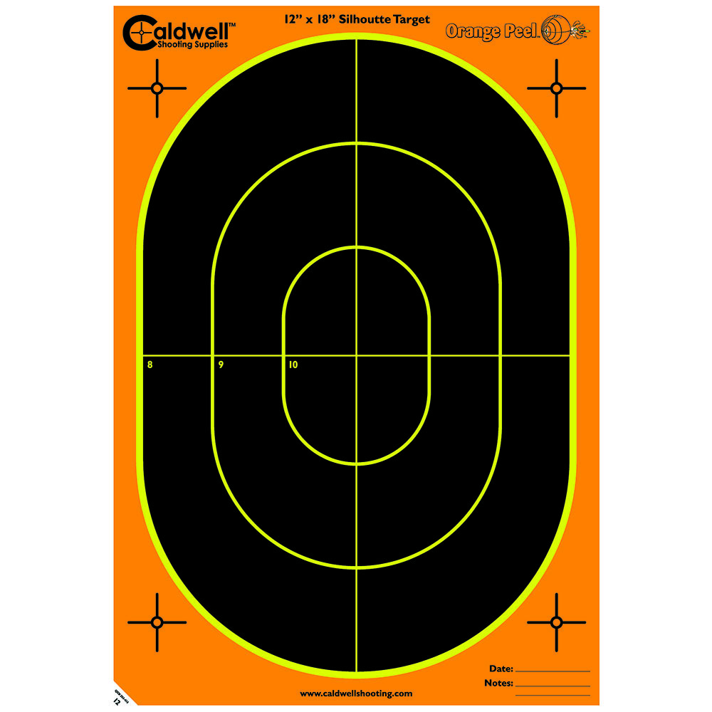 Caldwell Orange Peel Oval Target 18" 5 sheets - Brownells UK