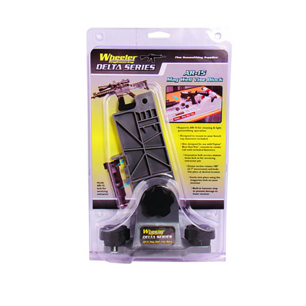 Wheeler Delta Series AR-15 Mag Well Vise Block - Brownells UK