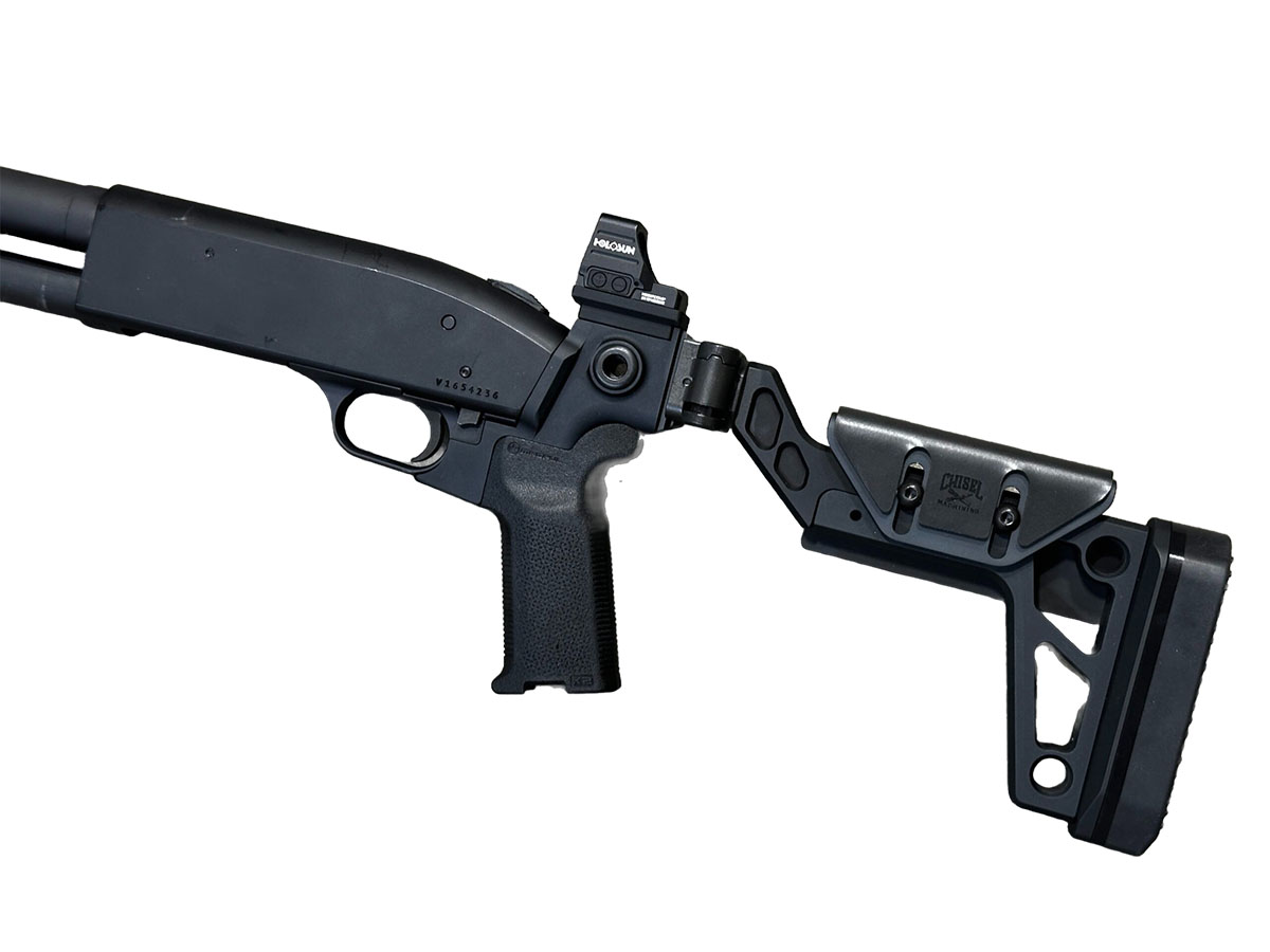 CHISEL MACHINING Mossberg 590 Folding Stock - Brownells UK