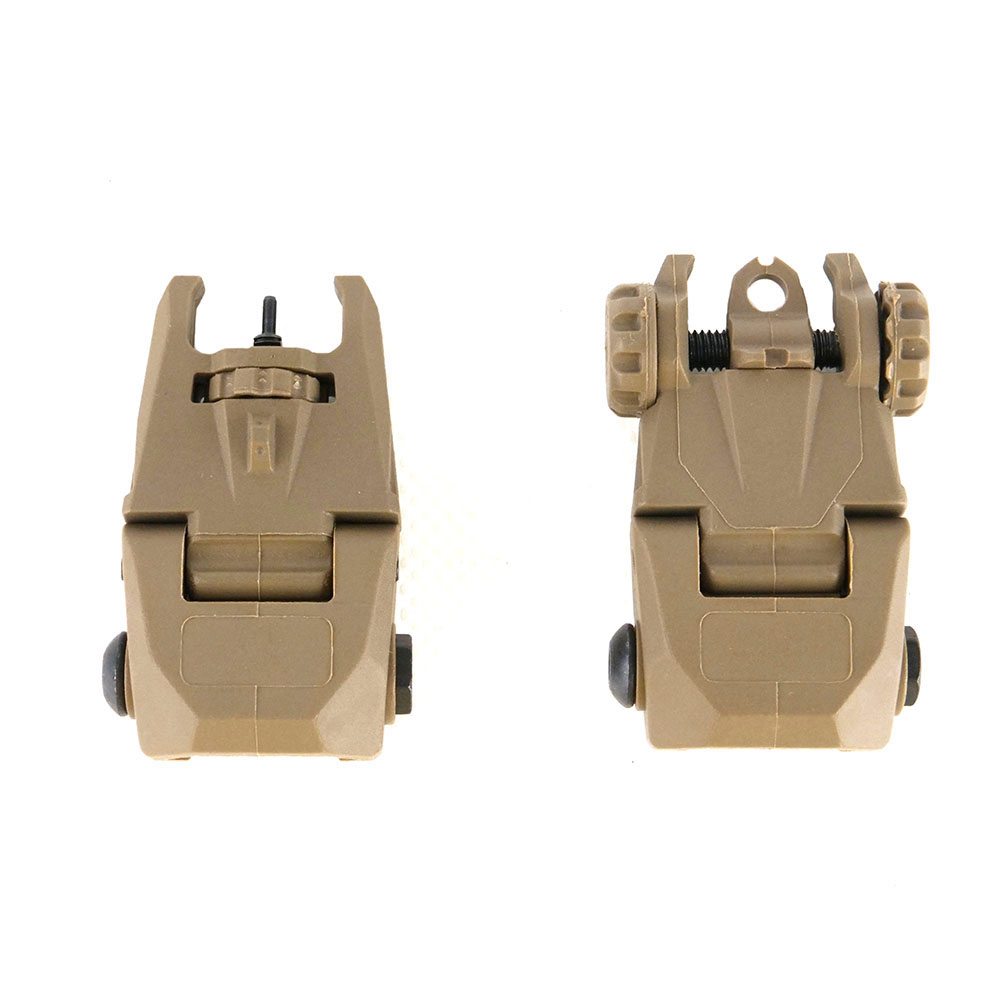 GERMAN TACTICAL SYSTEMS Scout AR-15 Flip-Up Sight Set FDE - Brownells UK