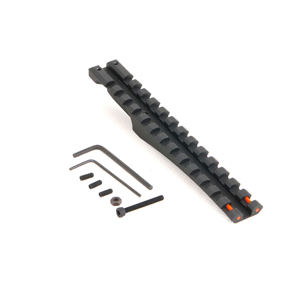 PRUSSIA PRECISION AK Extended Picatinny Sight Mount with fiber ...