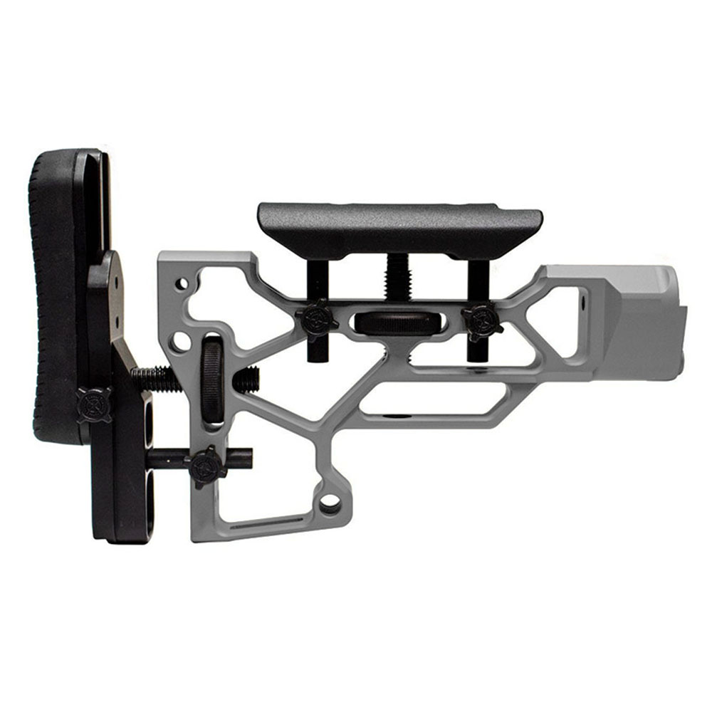 MDT Buttstock - Skeleton Rifle Stock - Fixed - SRS Short - GRY ...