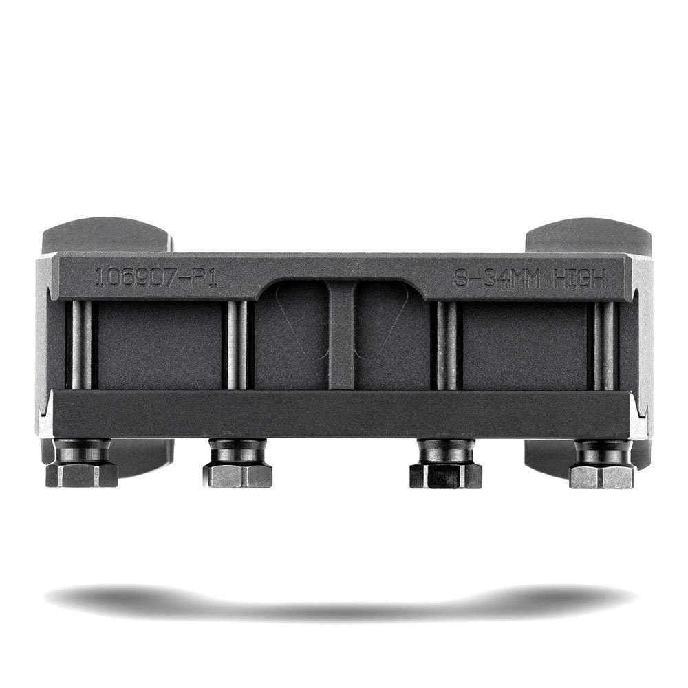 MDT Scope Rings - One Piece Mount - 35mm - High - BLK - Brownells UK