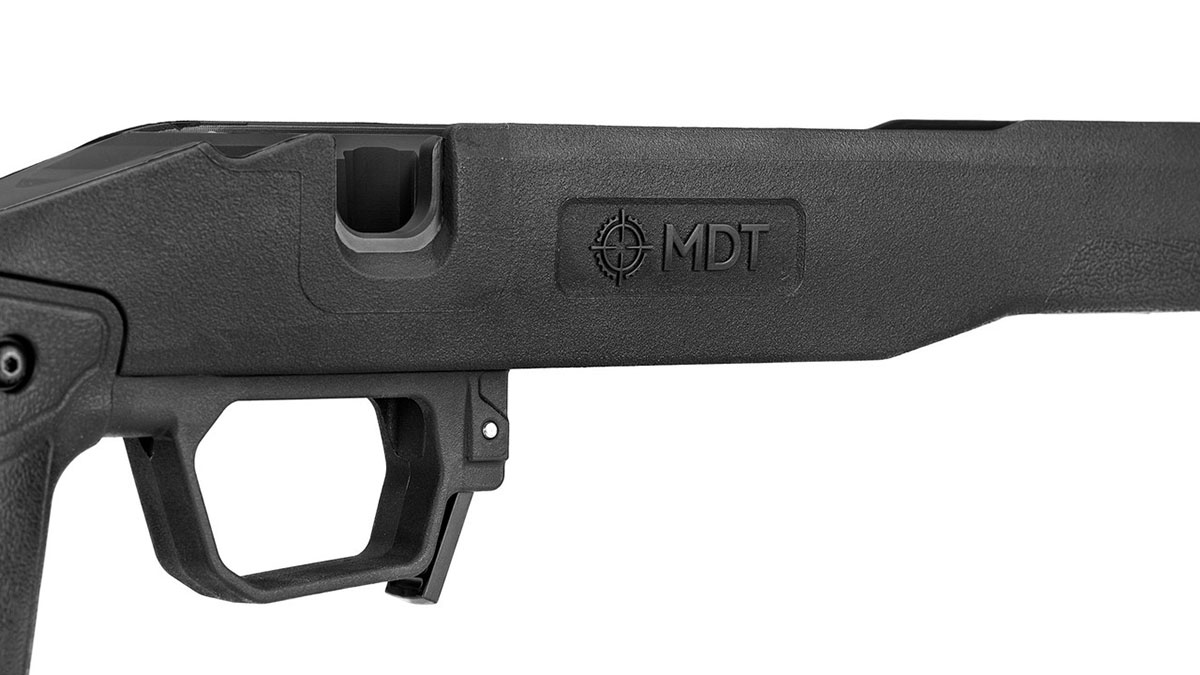 MDT Chassis - Field Stock - Tikka T1X - RH - BLK - Brownells UK