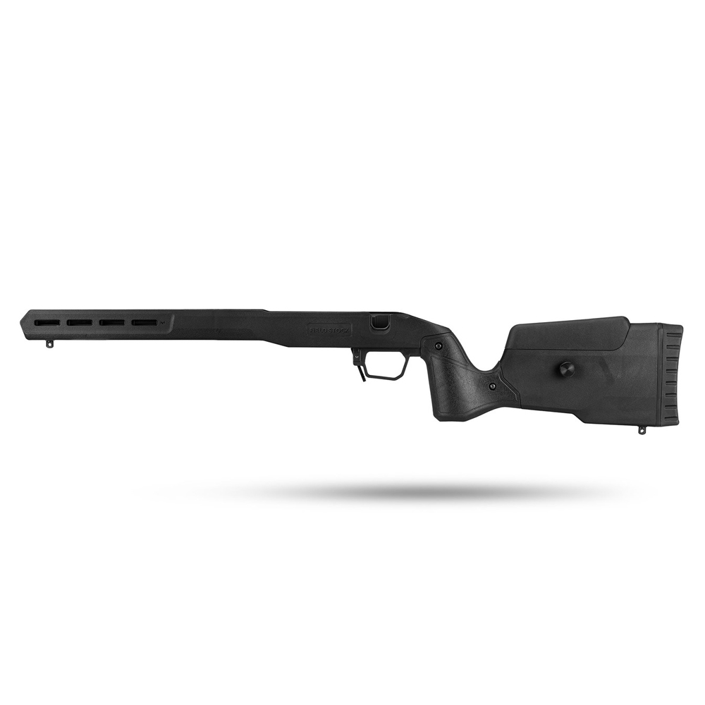 MDT Chassis-Field Stock - Ruger American- SA- LH-BLK - Brownells UK