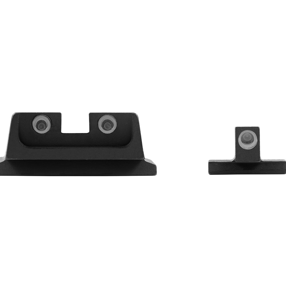 MEPROLIGHT Tru Dot FIXED PISTOL SET S&W M&P FULL SIZE/COMPACT/SUB COMP ...