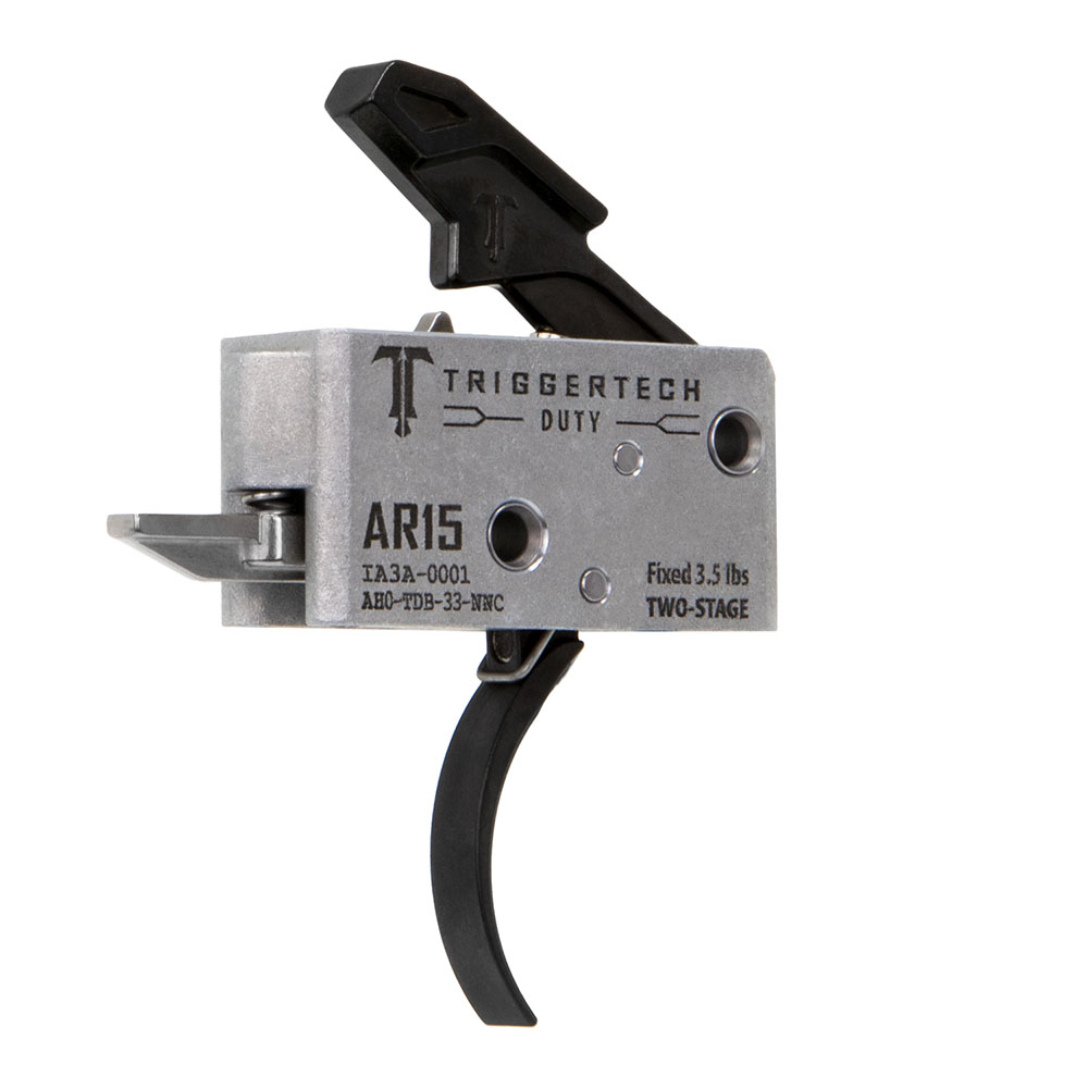 TRIGGERTECH AR-15 Duty Trigger Traditional Curved two-stage (3.5lbs ...