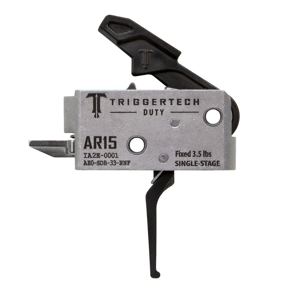 TRIGGERTECH AR-15 Duty Trigger Straight Flat single-stage - Brownells UK