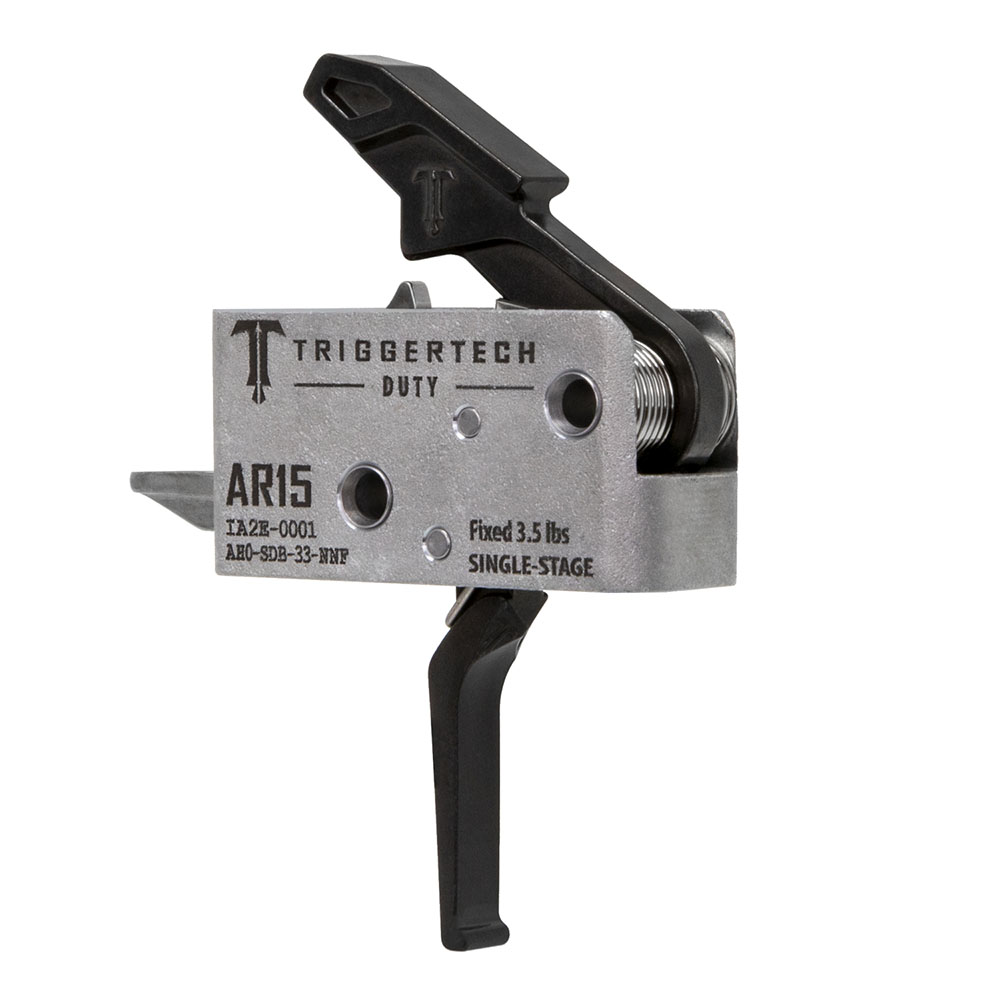 TRIGGERTECH AR-15 Duty Trigger Straight Flat single-stage - Brownells UK