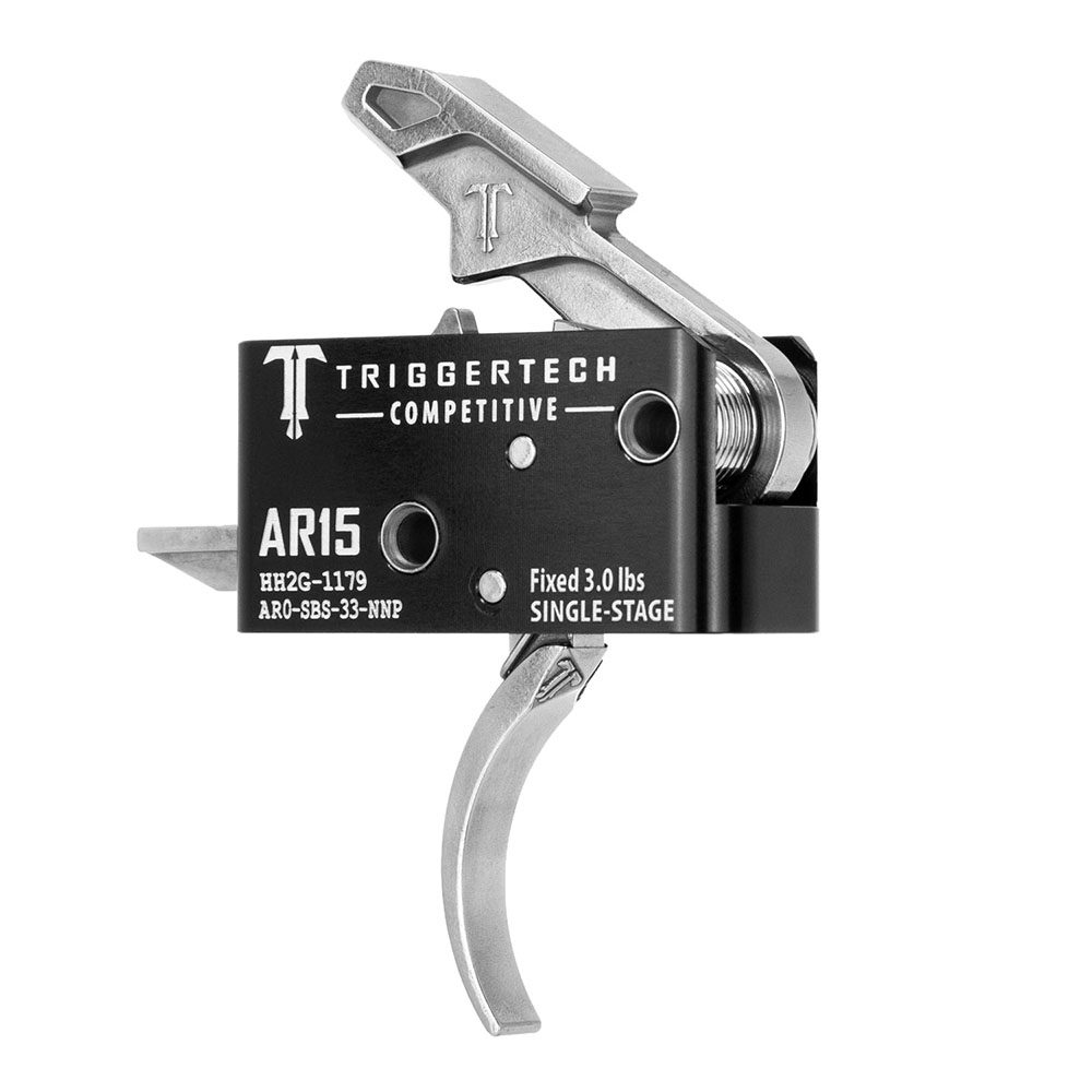 Triggertech AR15 - Single-Stage Competitive Pro Curved - Brownells UK