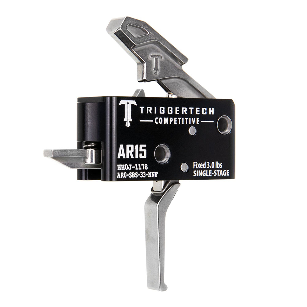 Triggertech AR15 - Single-Stage Competitive Straight Flat - Brownells UK
