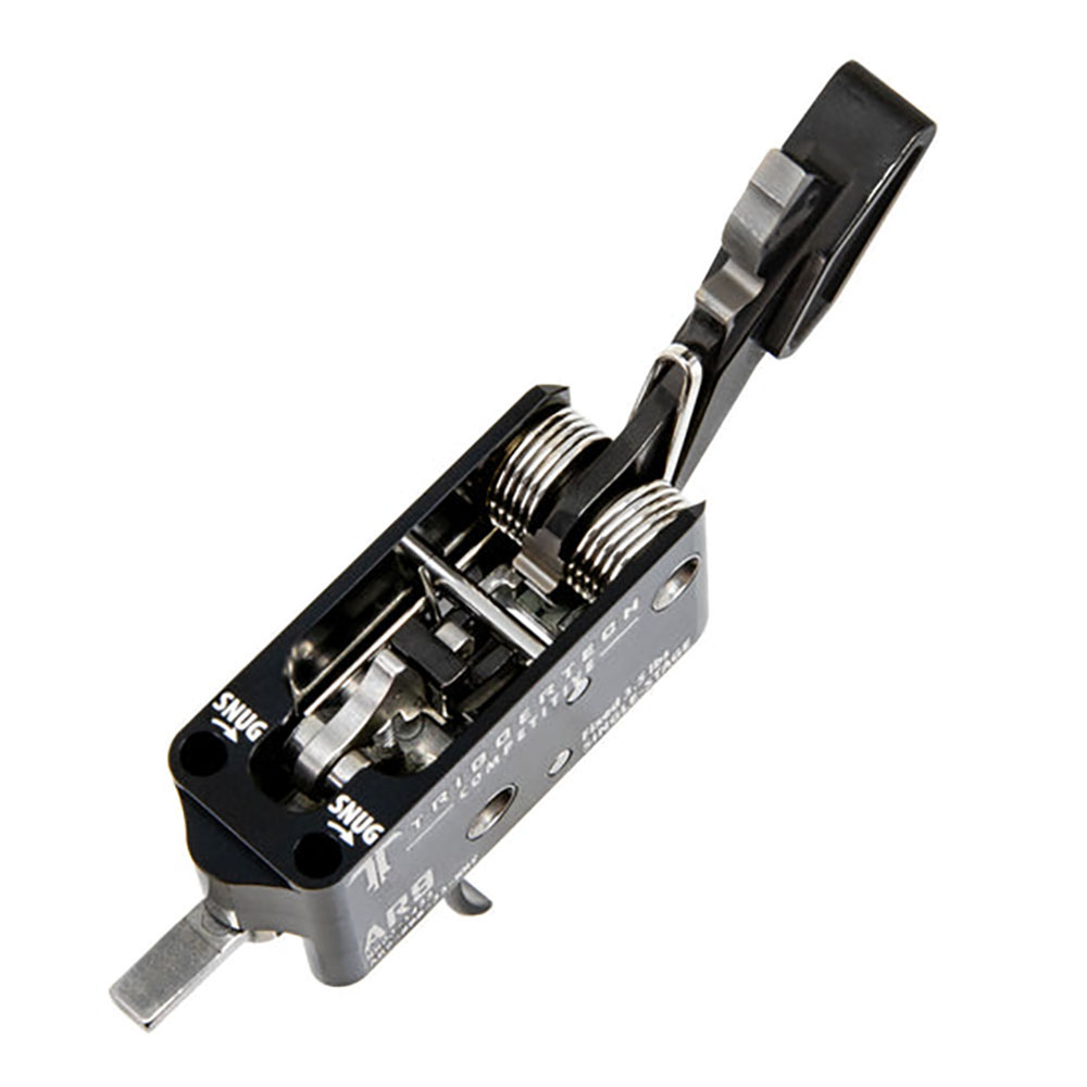 Triggertech AR9 Single-Stage Black Competitive Pro Curved - Brownells UK