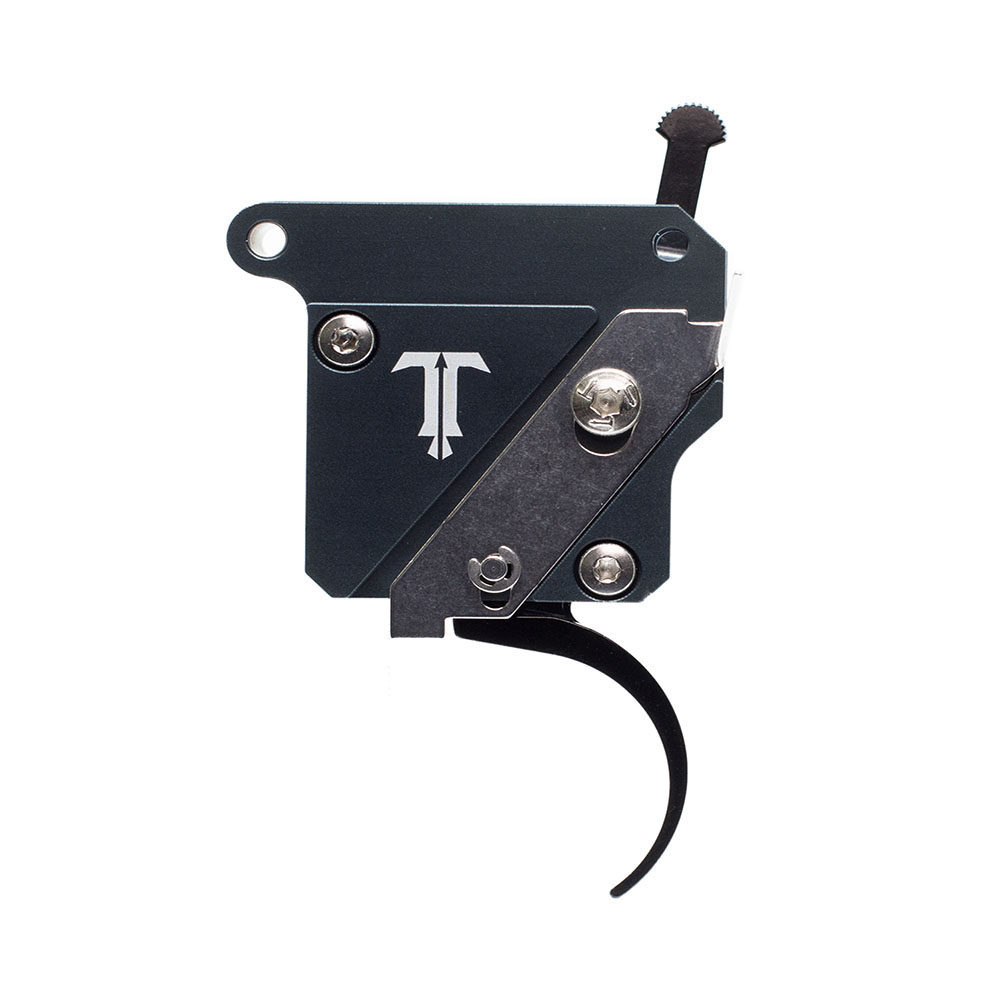 TRIGGERTECH Rem700 Special - Two-Stage - Right - No bolt release - Pro Curved (PVD Black ...