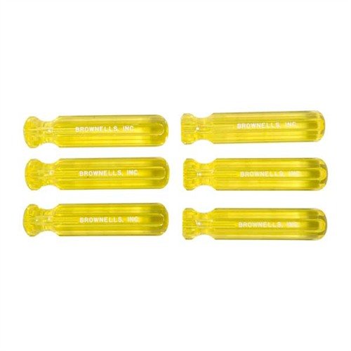 MOLDED PLASTIC TOOL HANDLES BROWNELLS 6, YELLOW L1 MODEL - Brownells UK