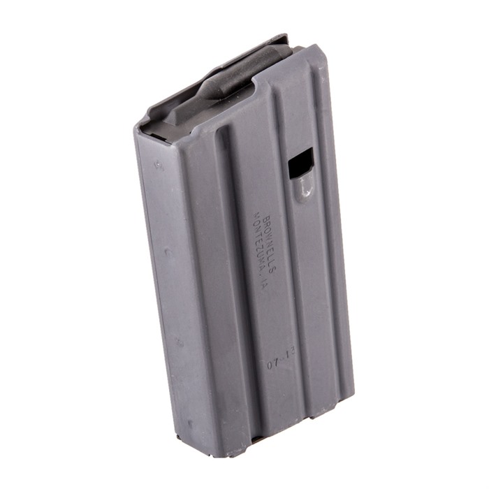 BROWNELLS AR-15 Magazine SS 223/5.56 20rd Aluminum Gray - Brownells UK