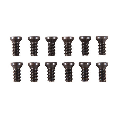 HEAD SCOPE RING & BASE SCREW KIT BROWNELLS 6-40X1/4" WEAVER OVAL SOCKET ...