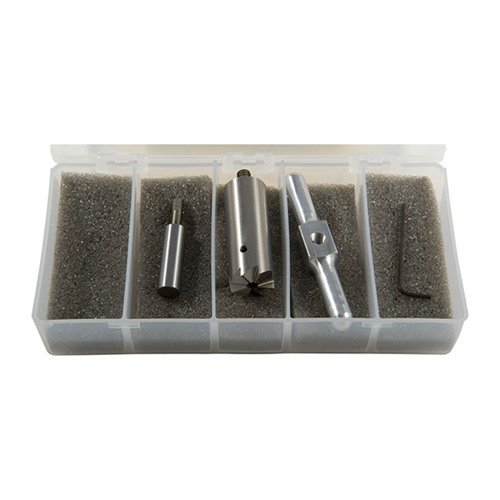 FACING BROWNELLS 90° CUTTER & STEEL PILOT FITS .40/10MM MUZZLE ...