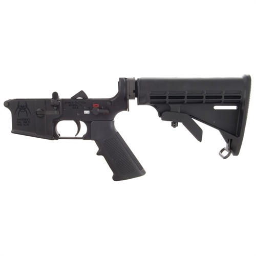 AR-15 COMPLETE M4 LOWER RECEIVER Complete AR-15 Lower Receiver w ...