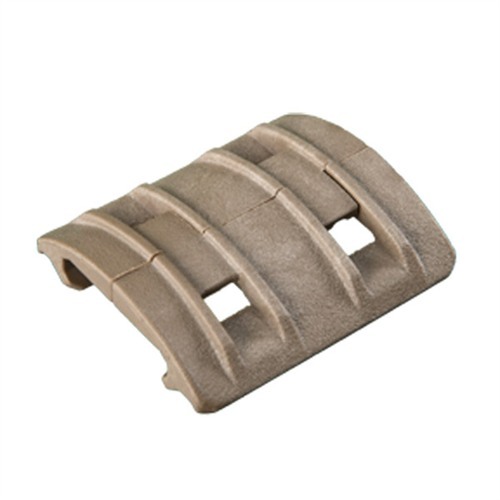 AR-15 MAGPUL XTM ENHANCED RAIL PANEL PICATINNY POLYMER 1.5" FDE 4/PK ...