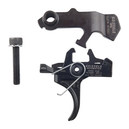 GEISSELE AUTOMATICS SUPER SCAR 2-STAGE CURVED TRIGGER FOR FN SCAR ...