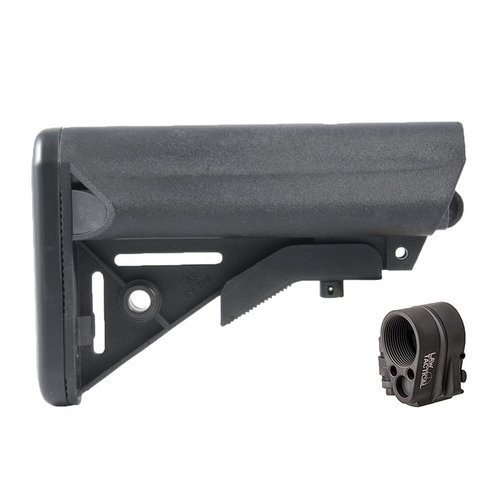 BROWNELLS AR-15 ENHANCED SOPMOD STOCK ASSY W/FOLDING STOCK ADAPTER ...