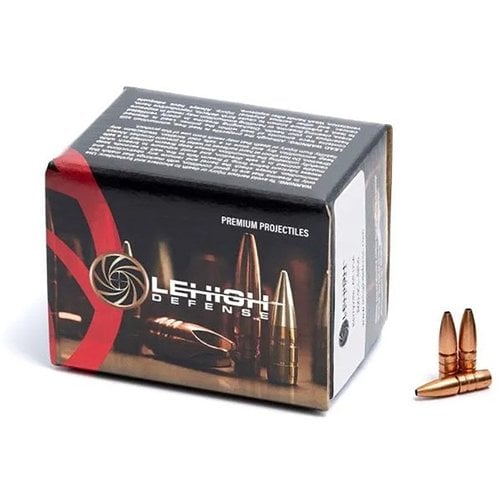 HIGH VELOCITY BULLETS LEHIGH DEFENSE 22 CALIBER (0.224") 62GR ...