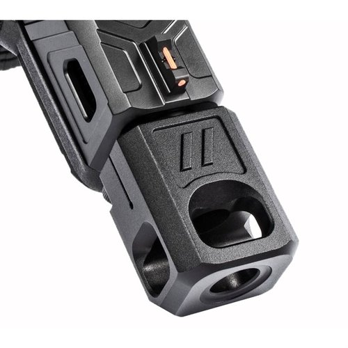 FOR GLOCK® ZEV TECHNOLOGIES PRO COMPENSATOR V2 1/2X28 THREADS 9MM BLACK ...