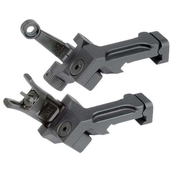 MIDWEST INDUSTRIES AR-15 COMBAT RIFLE OFFSET SIGHT SET BLACK - Brownells UK