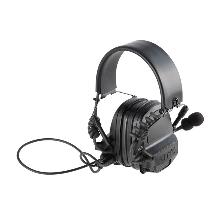 Otto Engineering NOIZEBARRIER TAC EAR MUFFS BLACK - Brownells UK