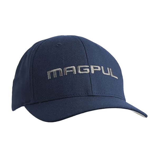 HATS MAGPUL WORDMARK STRETCH FIT S/M NAVY - Brownells UK