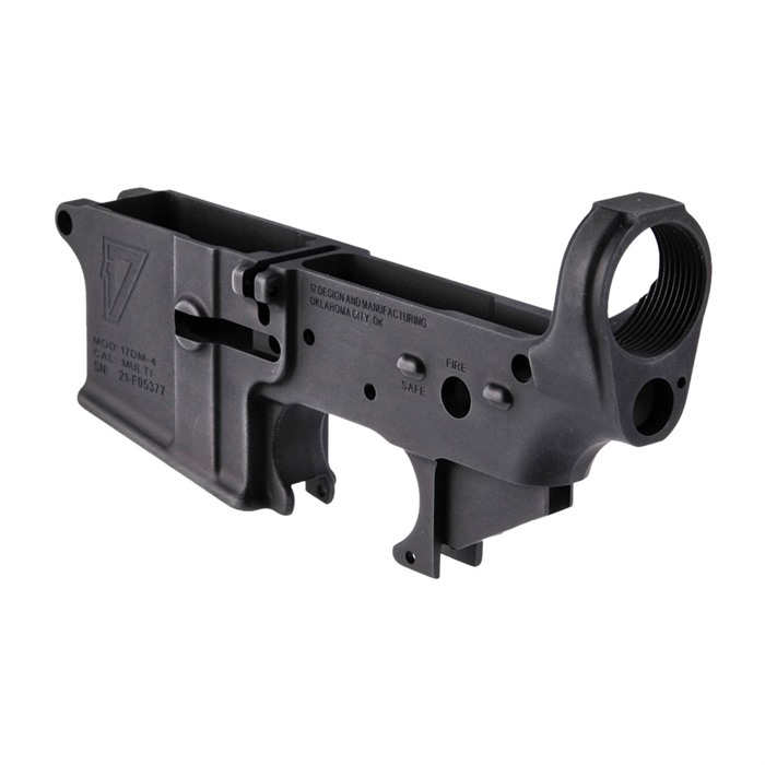 MIL-STANDARD 17 Design And Manufacturing 17D FORGED AR-15 LOWER ...