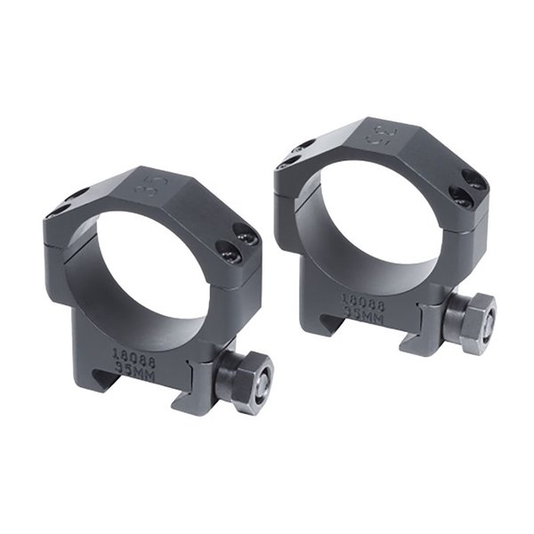 STANDARD BADGER ORDNANCE 35MM LOW (1.00") ALUMINUM SCOPE RINGS ...