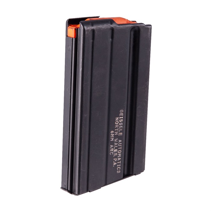 GEISSELE AUTOMATICS LLC AR-15 6MM ARC MAGAZINE 15 ROUNDS STEEL BLACK ...