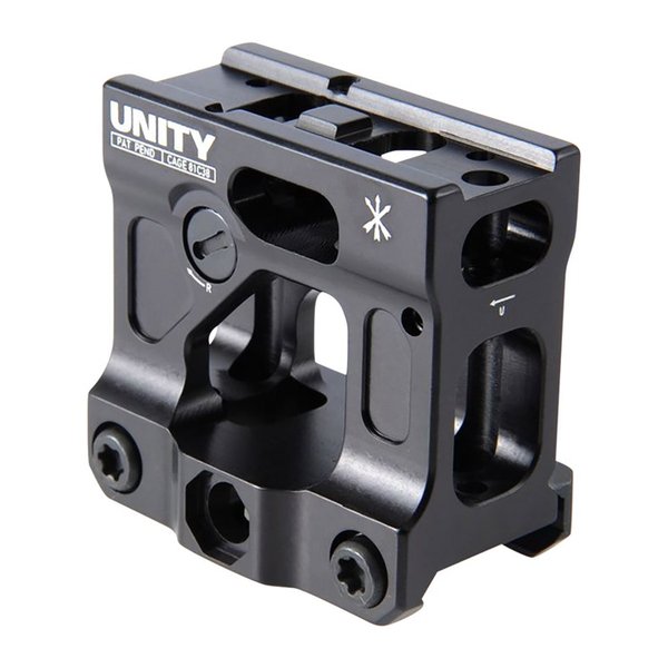 SIGHTS UNITY TACTICAL FAST MICRO MOUNT FOR AIMPOINT BLACK - Brownells UK