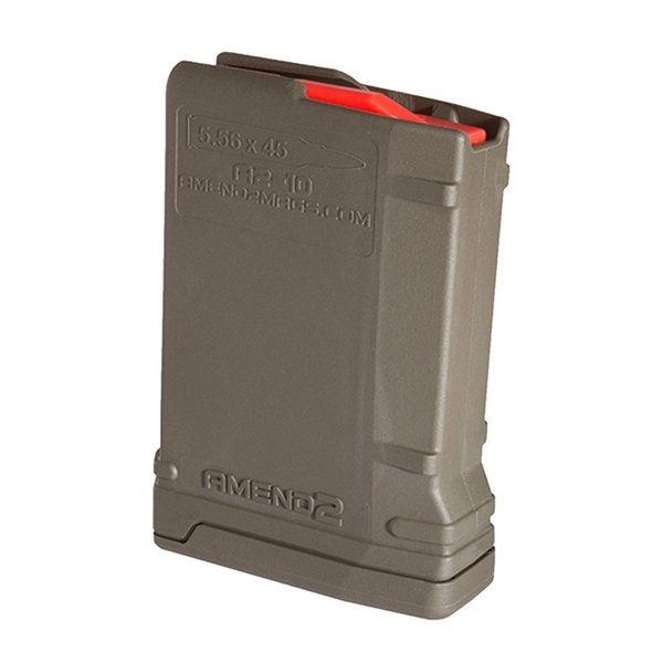 MOD2 10-RD MAGAZINES AMEND2 AR-15 5.56X45 NATO 10-ROUND MAGAZINE OD ...