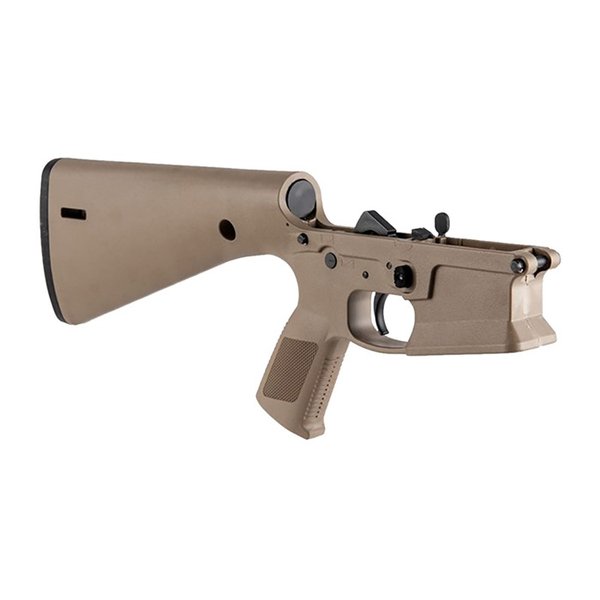 KE ARMS BLEMMED AR-15 KP-15 COMPLETE LOWER RECEIVER MIL-SPEC FDE ...