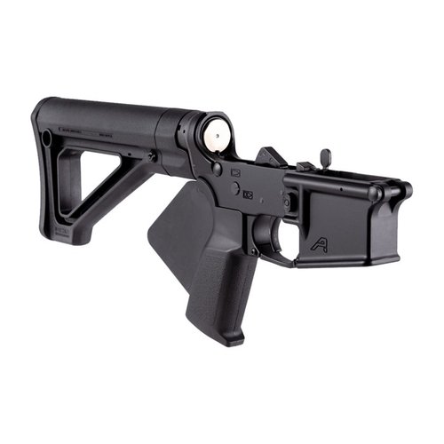 LOWER RECEIVER AERO PRECISION AR-15 FEATURELESS COMPLETE W/ MAGPUL ...