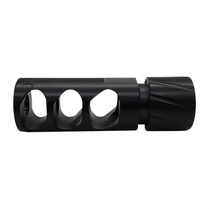 .223 MERAKI MACHINE M1 3 PORT MUZZLE BRAKE .223, .725 , 1/2X28 ...