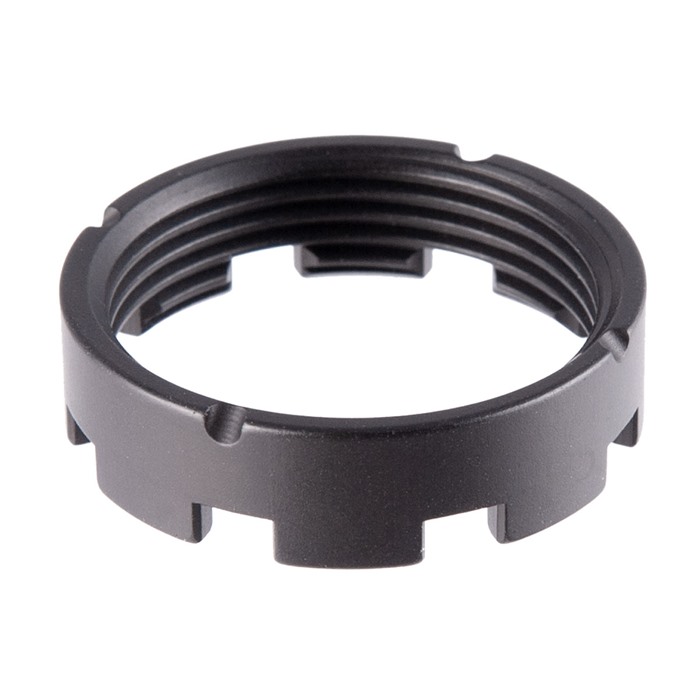 AR-15 LIGHTWEIGHT CASTLE NUT AR-15 Lightweight Castle Nut Blk ...