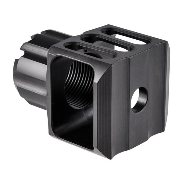 JMAC CUSTOMS LLC LOUD AND FLASHY 24 MUZZLE BRAKE 24X1/2MM THREADS - Brownells UK