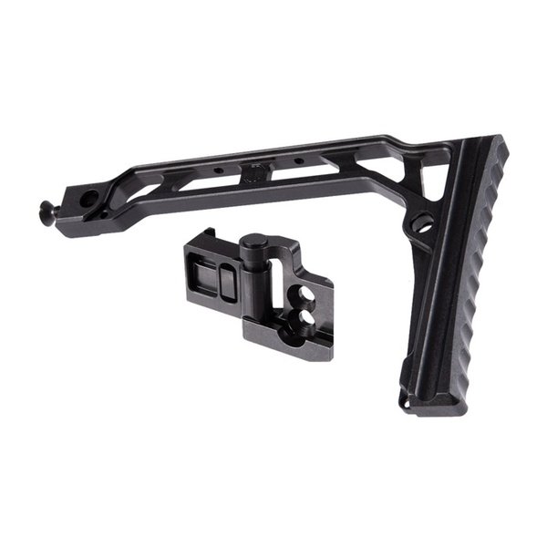 JMAC CUSTOMS 8-INCH RAISED SKELETON STOCK WITH JMAC 1913 FOLDING MECH - Brownells UK