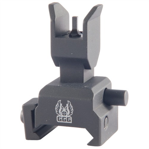 AR-15 GG&G 1.8" FLIP-UP BACKUP FOREARM FRONT SIGHT ALUMINUM BLACK ...