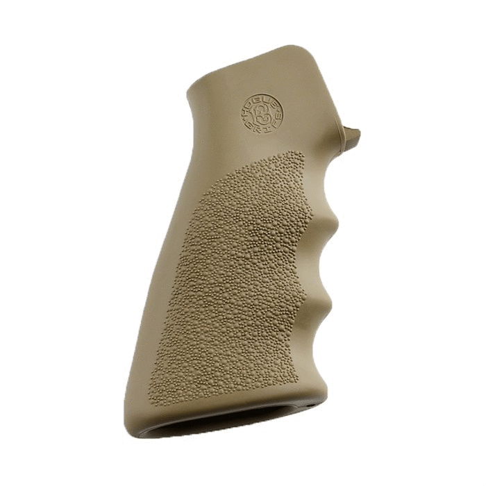 AR-15 HOGUE PISTOL GRIP RUBBER TAN - Brownells UK