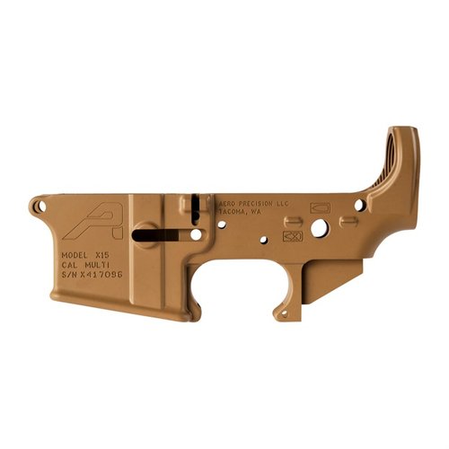 GEN 2 RECEIVER AERO PRECISION AR-15 STRIPPED LOWER RECEIVER, RAL8000 ...