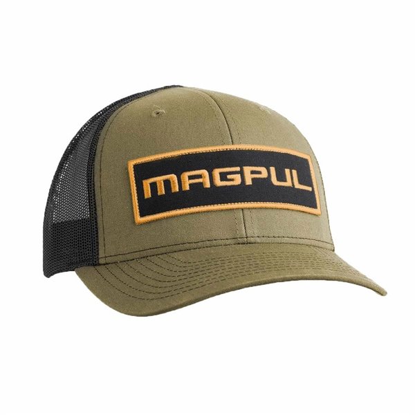 MAGPUL WORDMARK PATCH TRUCKER HAT OLIVE - Brownells UK