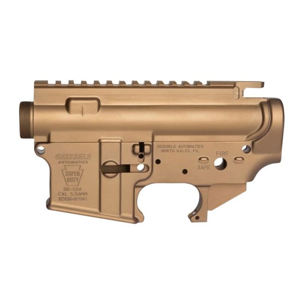 SETS GEISSELE AUTOMATICS AR-15 STRIPPED SUPER DUTY RECEIVER SET DDC - Brownells UK