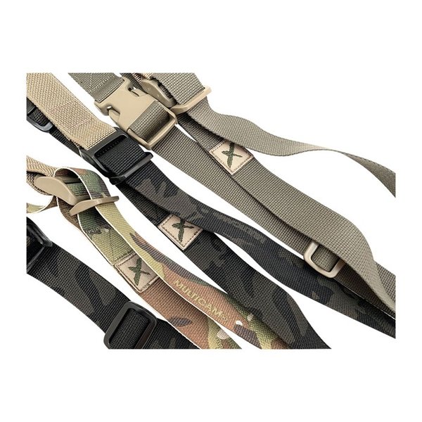SLING WITH ADJUSTABLE STYLE FORWARD CONTROLS DESIGN CARBINE SLING, TWO ...