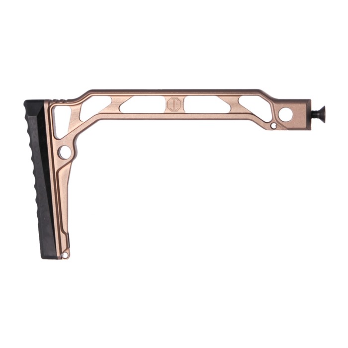 8-INCH RAISED JMAC CUSTOMS SS-8R SKELETON STOCK WITH RISE TAN - Brownells UK