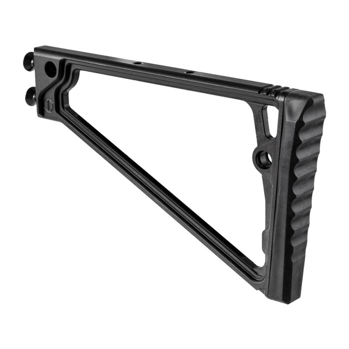 JMAC CUSTOMS TS-8 TRIANGLE STOCK BLACK - Brownells UK